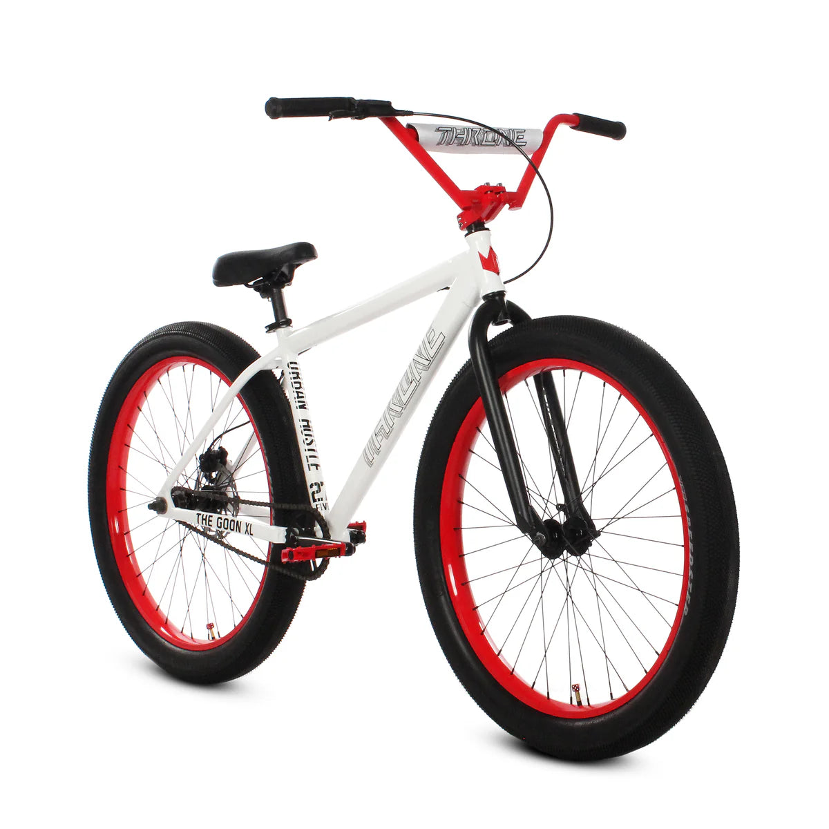 NEW THRONE GOON XL 27.5" COMPLETE BIKE WHITE SAVAGE (EAST COAST ...
