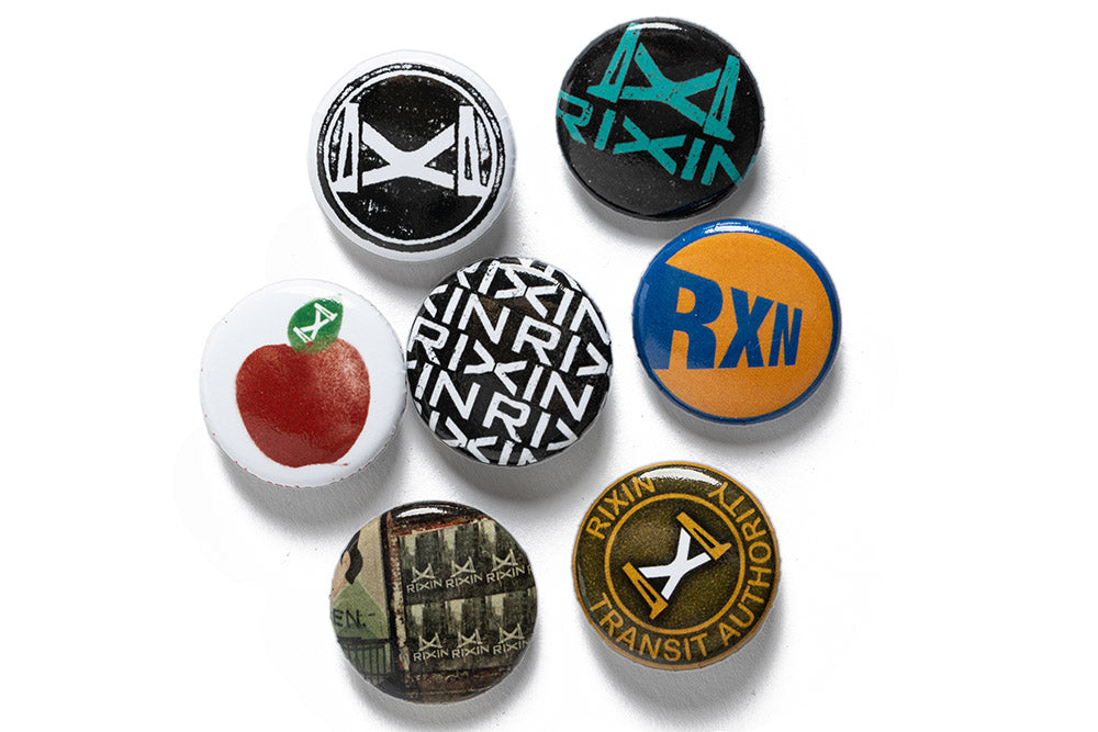 RIXIN BUTTON PACK 7pcs – Fifteen Distribution