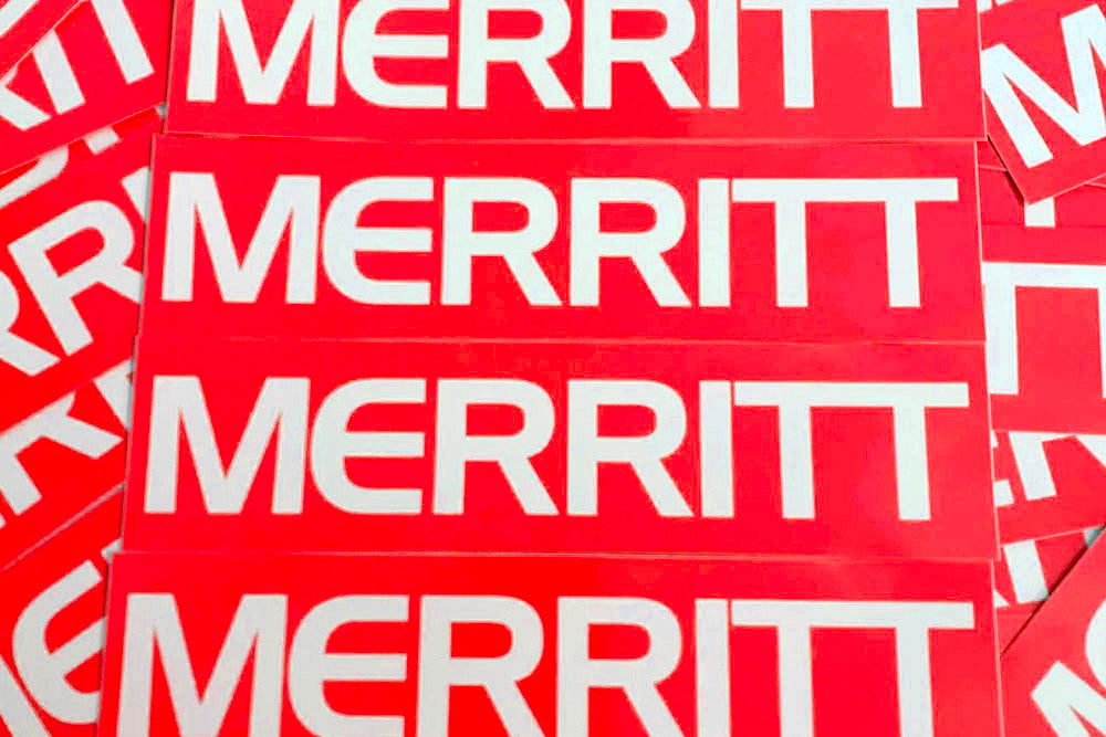 MERRITT FRAME STICKERS – Fifteen Distribution